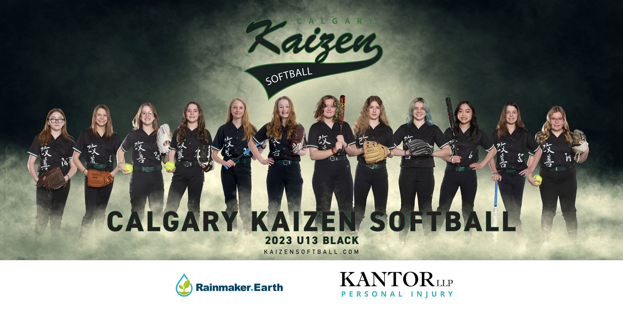 Calgary Kaizen Softball : Website by RAMP InterActive