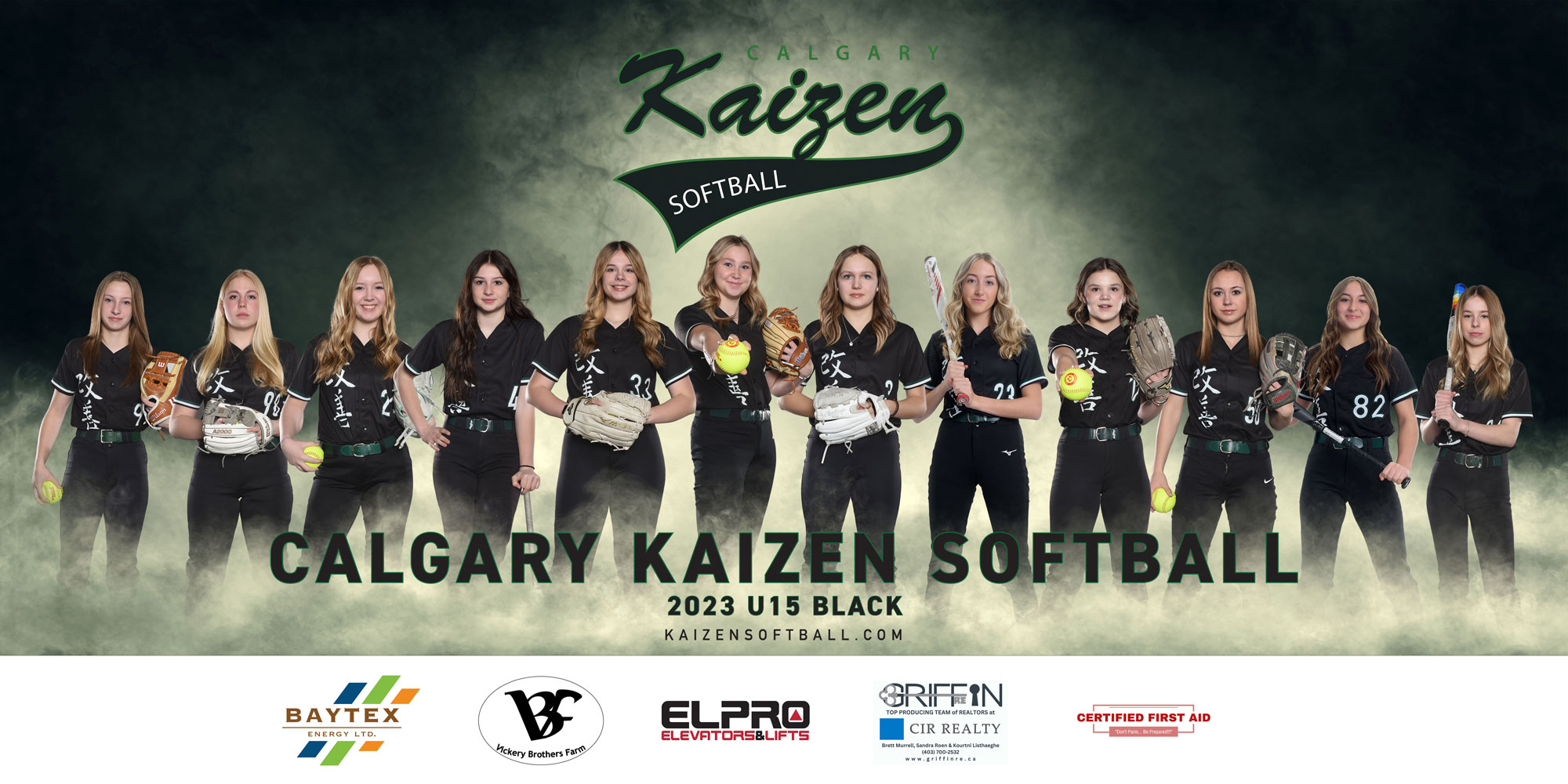 Calgary Kaizen Softball : Website by RAMP InterActive